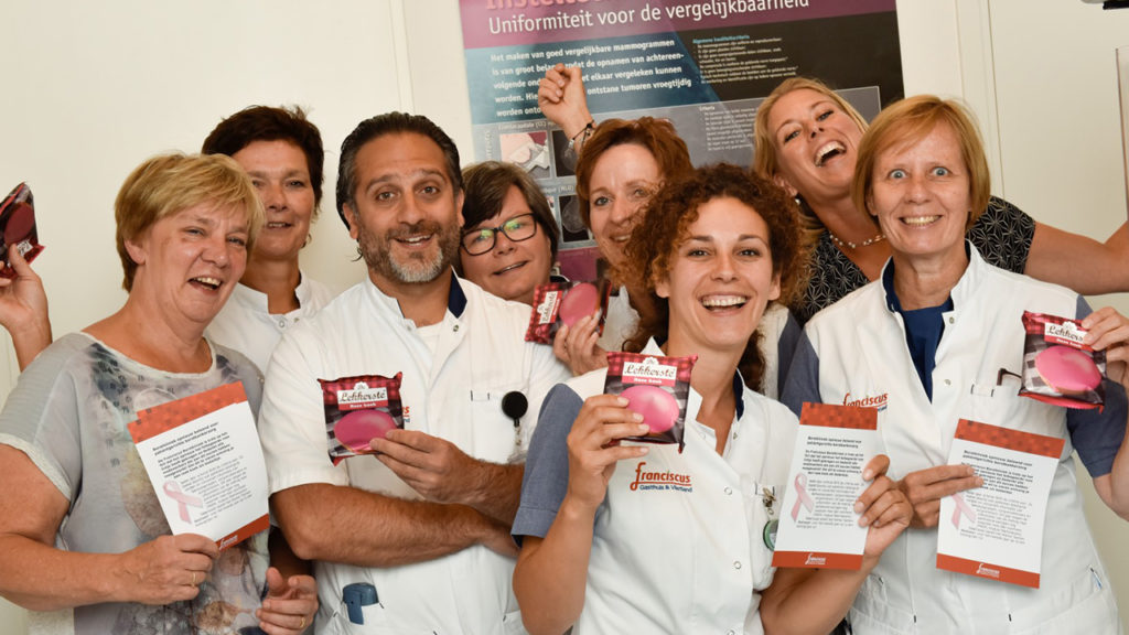 Franciscus Borstkliniek ook dit jaar weer beloond met het roze lintje ...