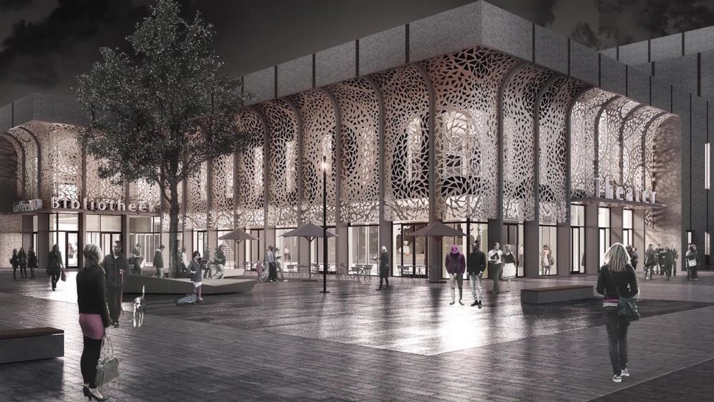 Het nieuwe pand van Theater Zuidplein krijgt steeds meer vorm - OPEN ...