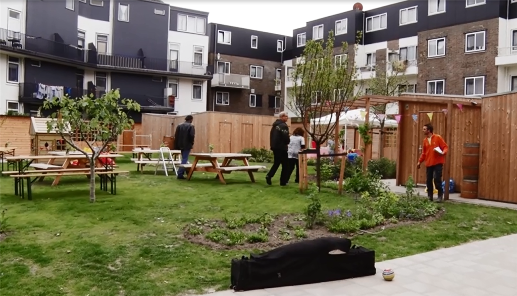 Nieuwe collectieve tuin voor bewoners van Spangen - OPEN Rotterdam