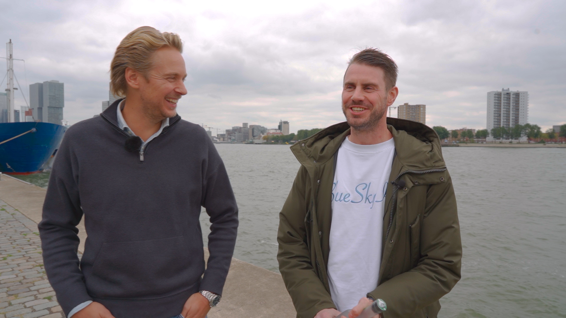 Wouter en Hubert maken Rotterdamse vodka - OPEN Rotterdam
