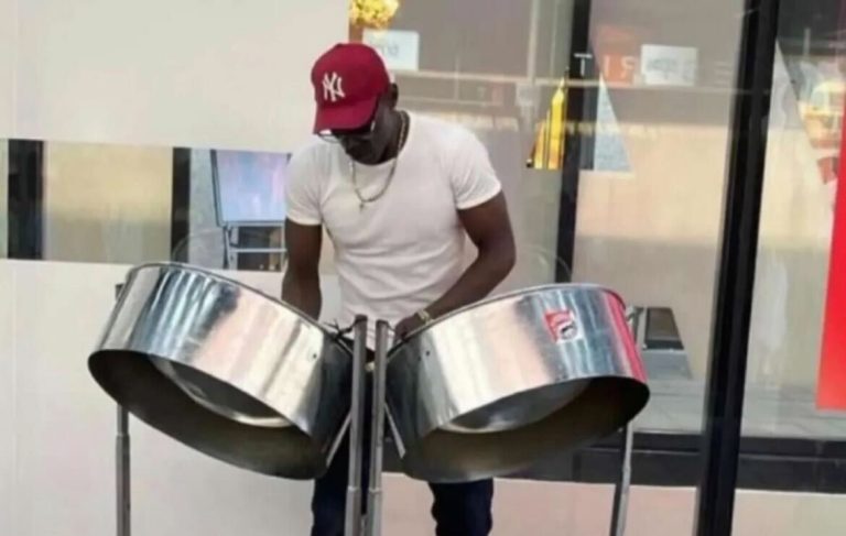 Straatmuzikant Ceryl vindt zijn steeldrum terug bij grofvuil - OPEN ...