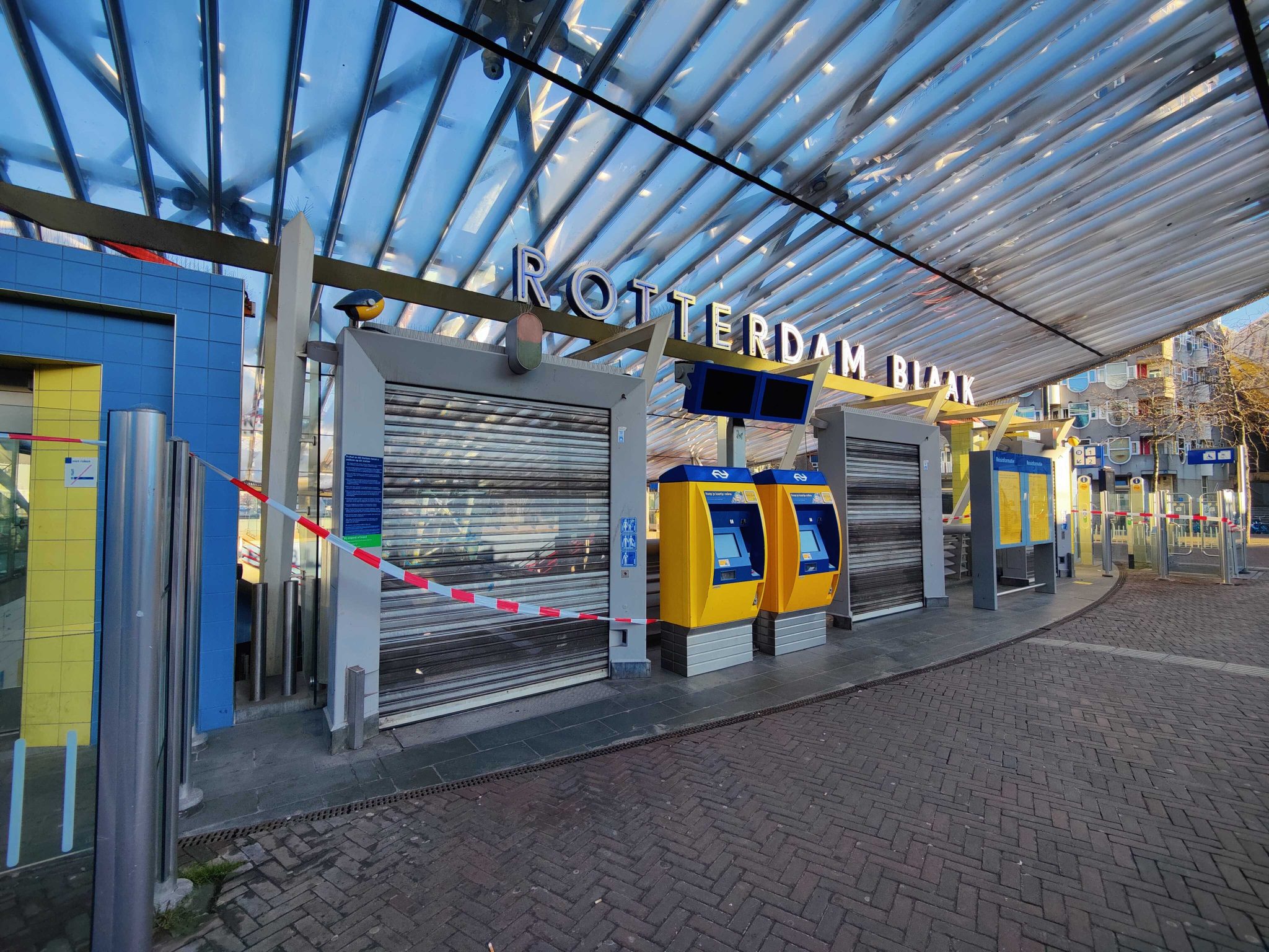 Geen treinen van en naar Station Rotterdam Blaak deze week door ...