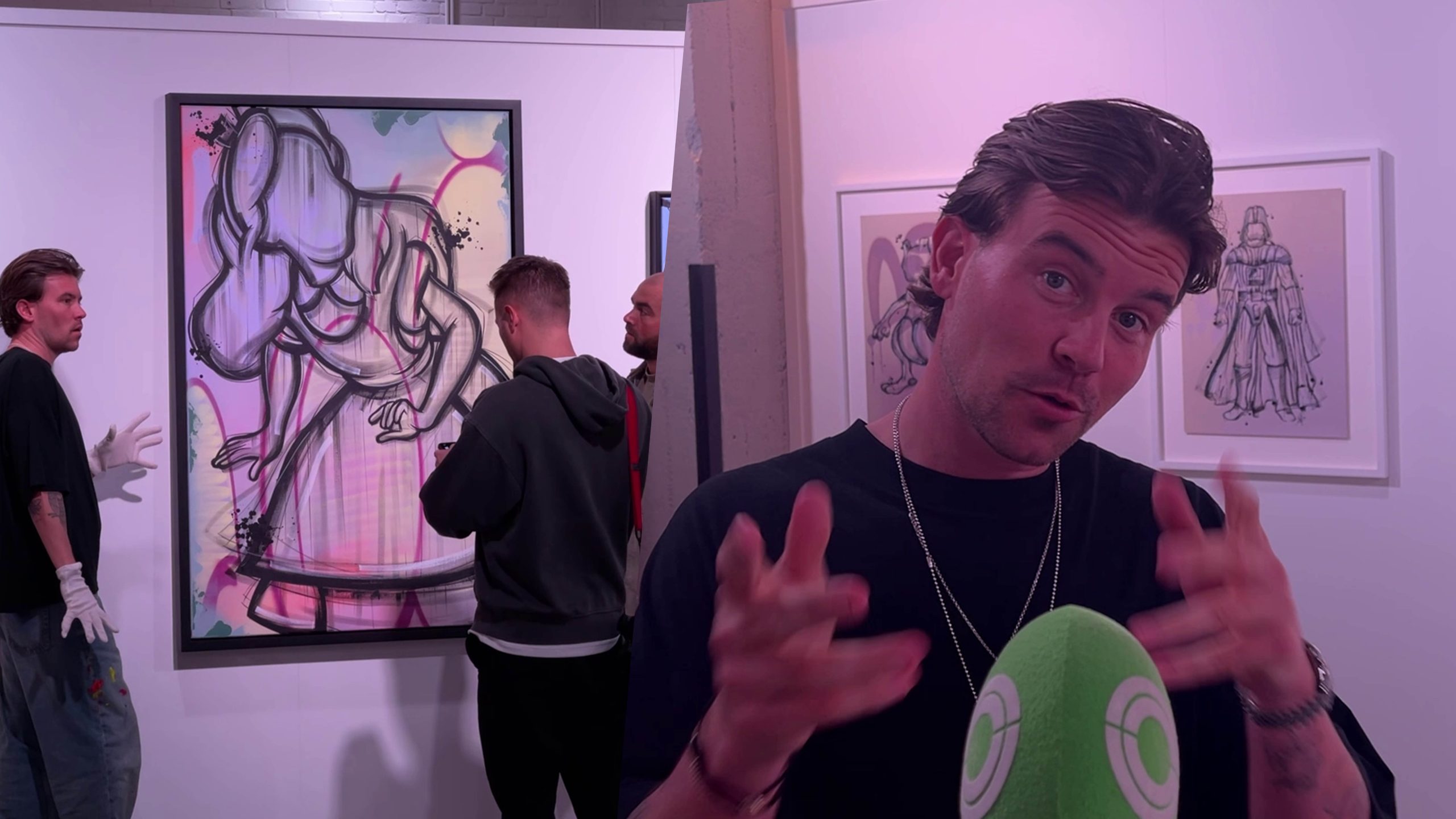 Graffiti artiest Jeej presenteert eerste expositie in 'zijn' Rotterdam ...