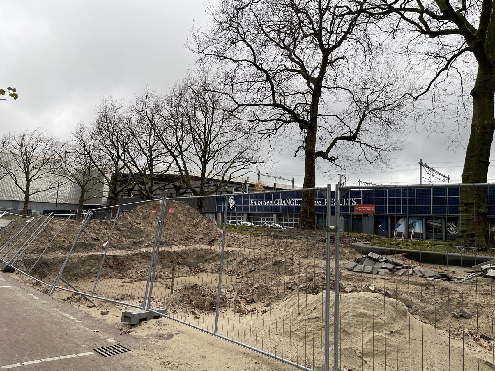 Platanen Rotterdam Centraal verhuizen nu echt; groen licht voor ...