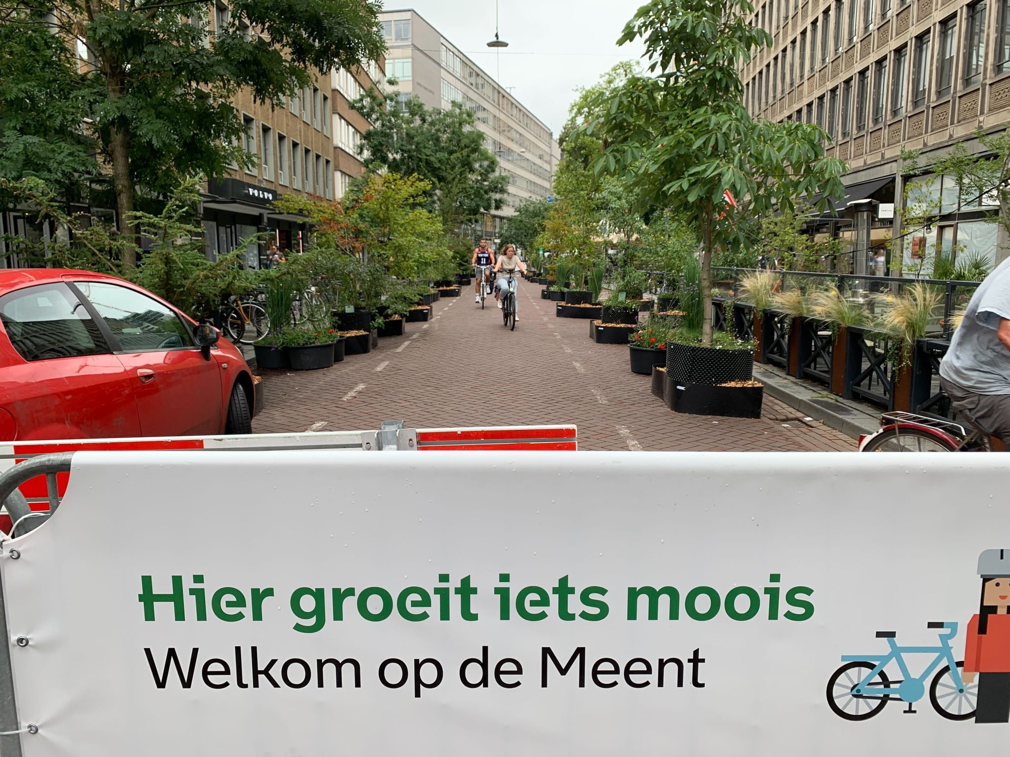 ‘Groene oase’ op de Meent brengt rust in plaats van chaos - OPEN Rotterdam