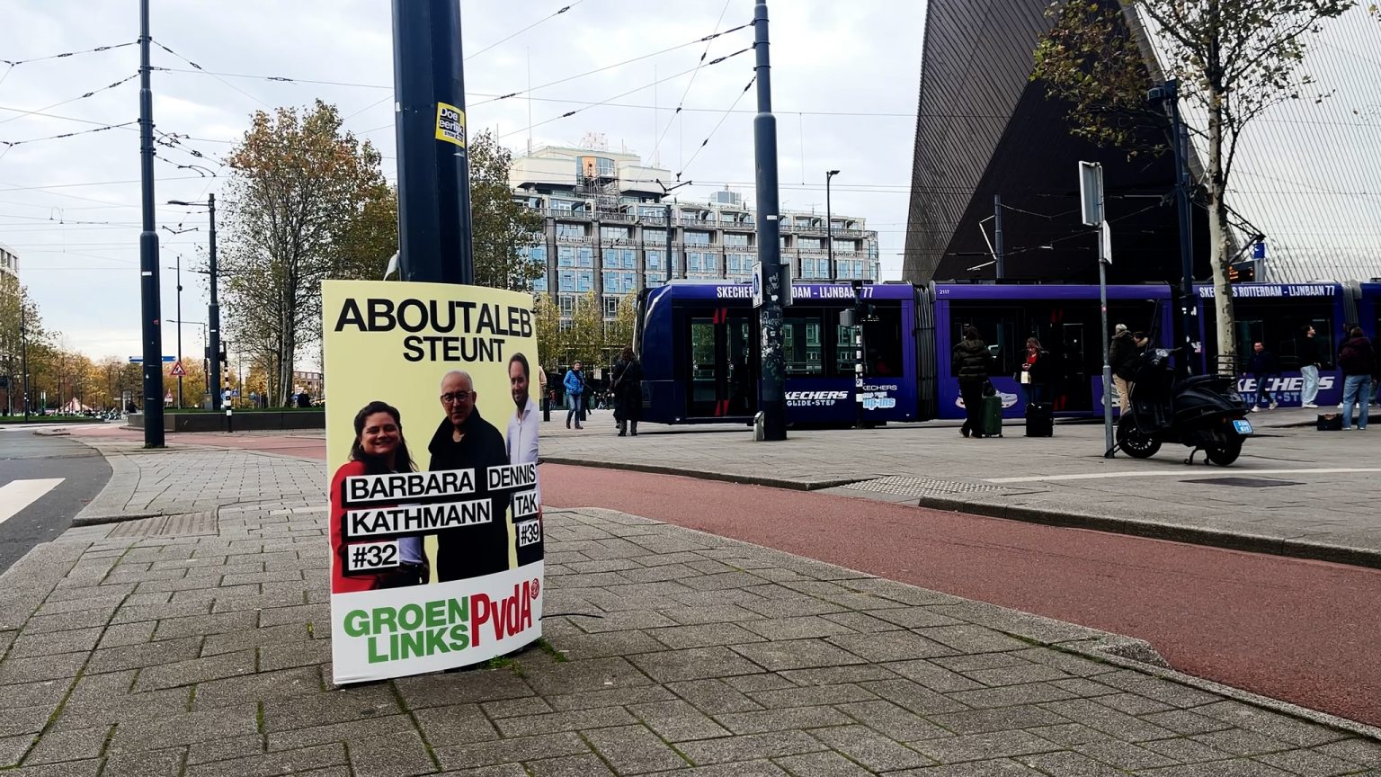 Nog altijd campagneborden in Rotterdam, terwijl dat eigenlijk al niet ...